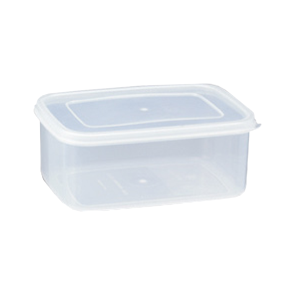 CONTAINER RECT PLASTIC FOOD 11.7X7.9X4.6CM 260-ML – Lau Choy Seng Pte Ltd